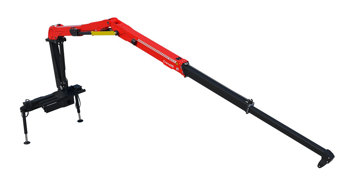 RZ12 truck crane - Cranab