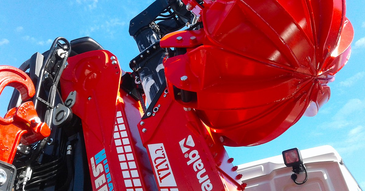 TZ13 truck crane - Cranab